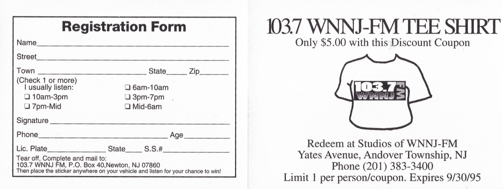 Radio Sticker of the Day: WNNJ AM & FM