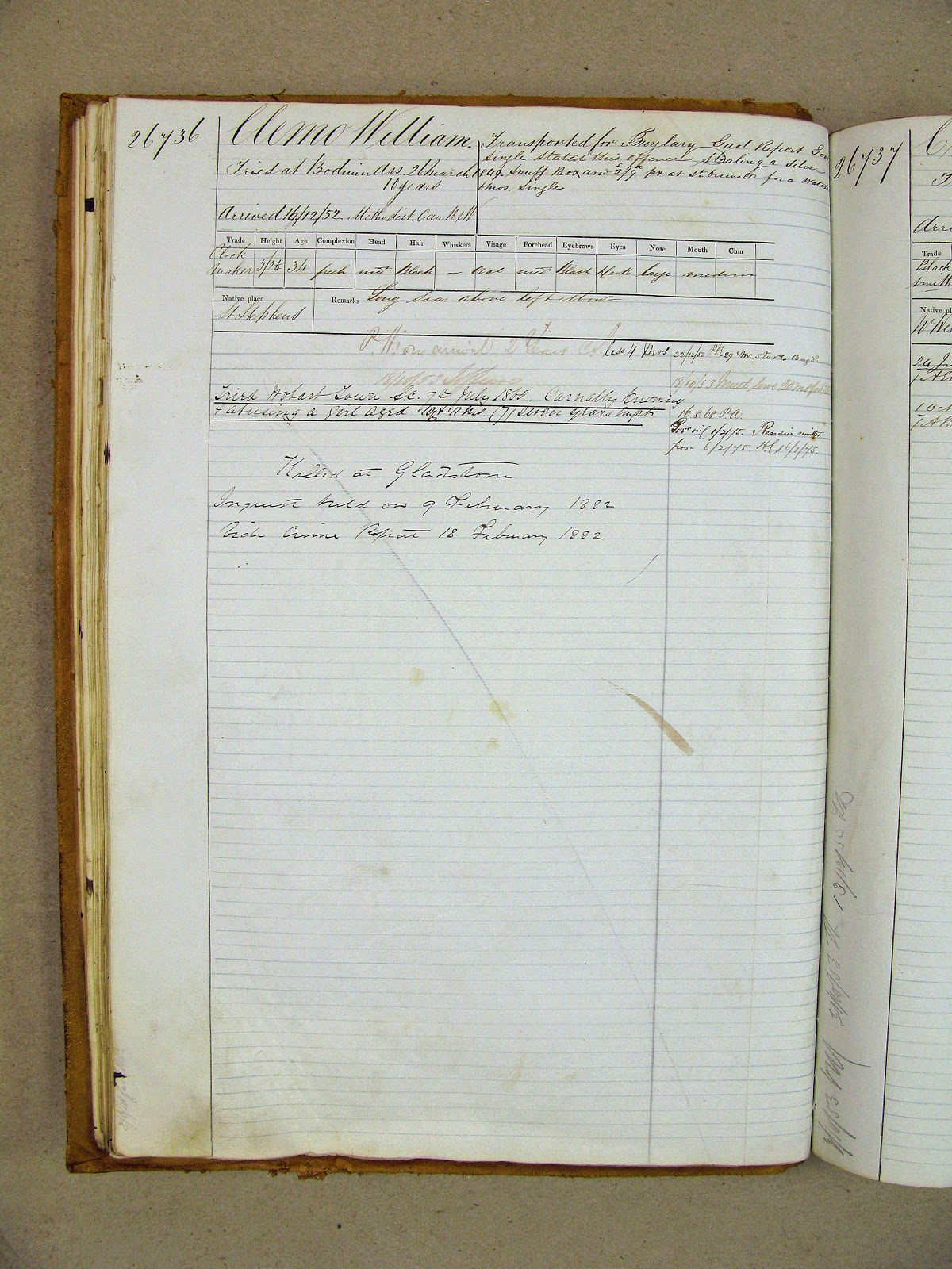 Thomas J. Nevin | Tasmanian Prisoner Photographs 1870s-1880s: 04/01 ...