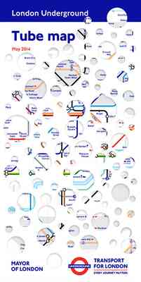London Art News: New Tube Map