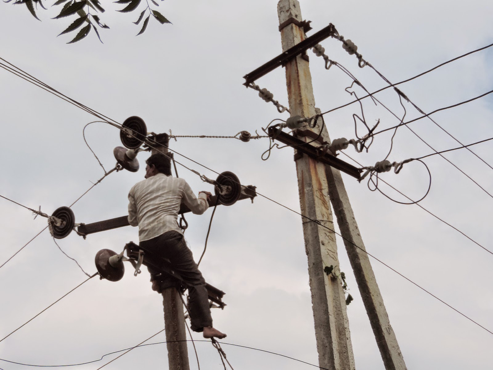 Ground Report : Loose wires endanger citizen's lives