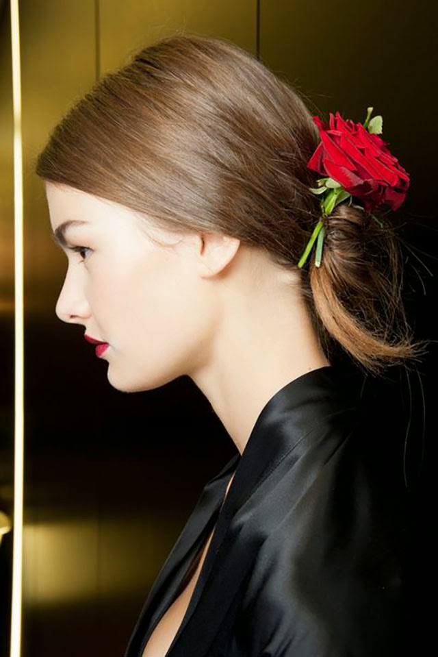 Heart of Gold: Beauty Flash:: Ruby Lips at Dolce & Gabbana Spring 2015