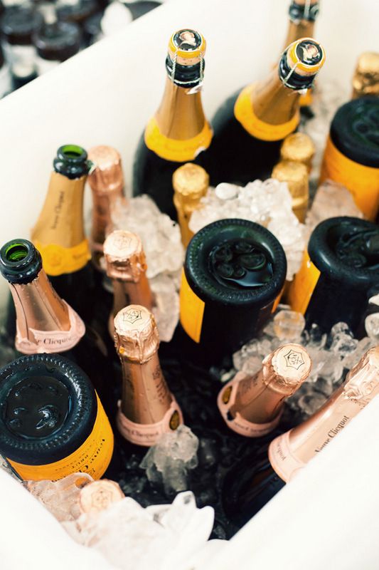 the pink clutch ...: Champagne Cocktail for 2