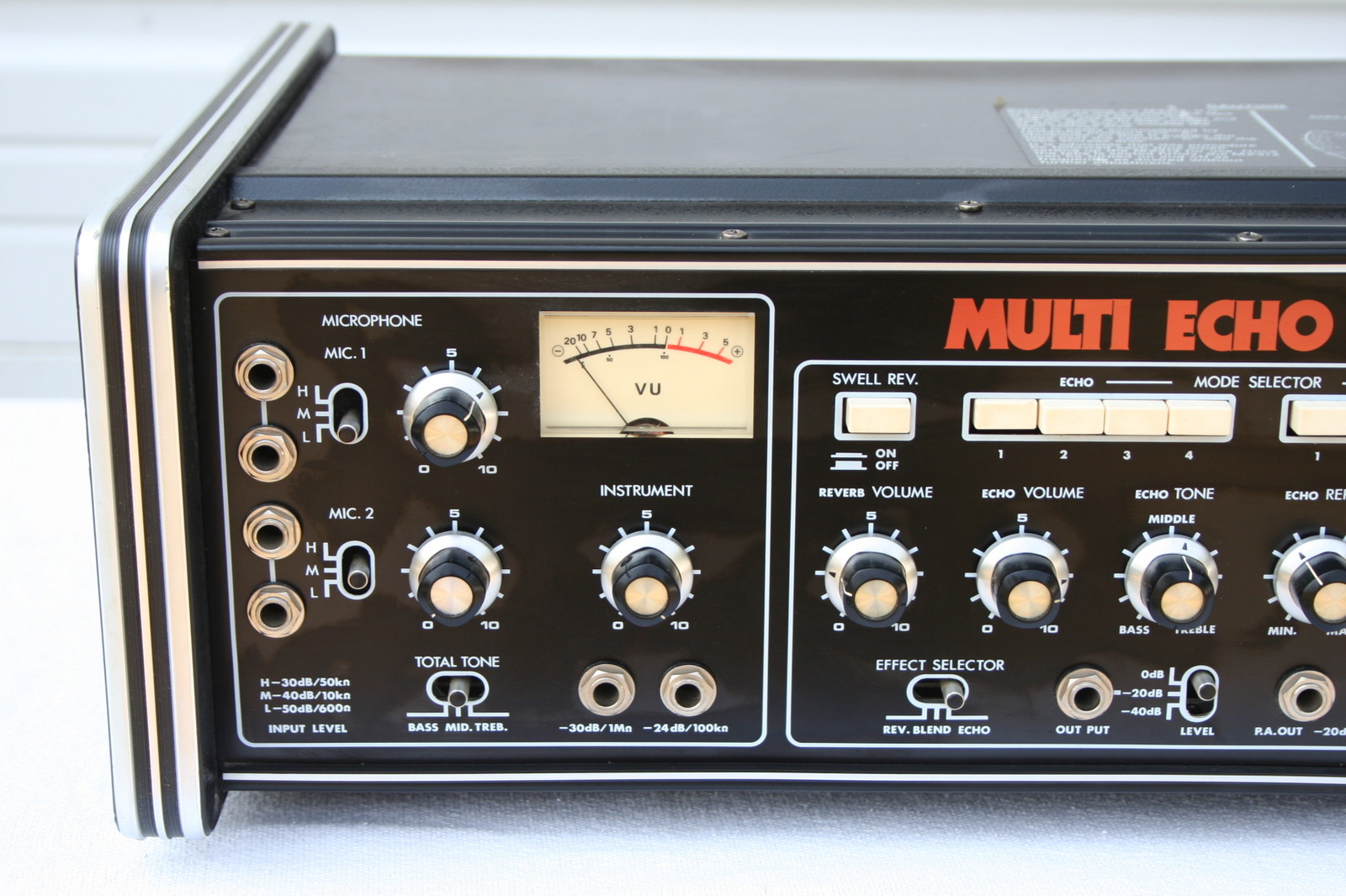 MATRIXSYNTH: Vintage Multivox MX-312 Multi Echo Tape Delay w/Cover