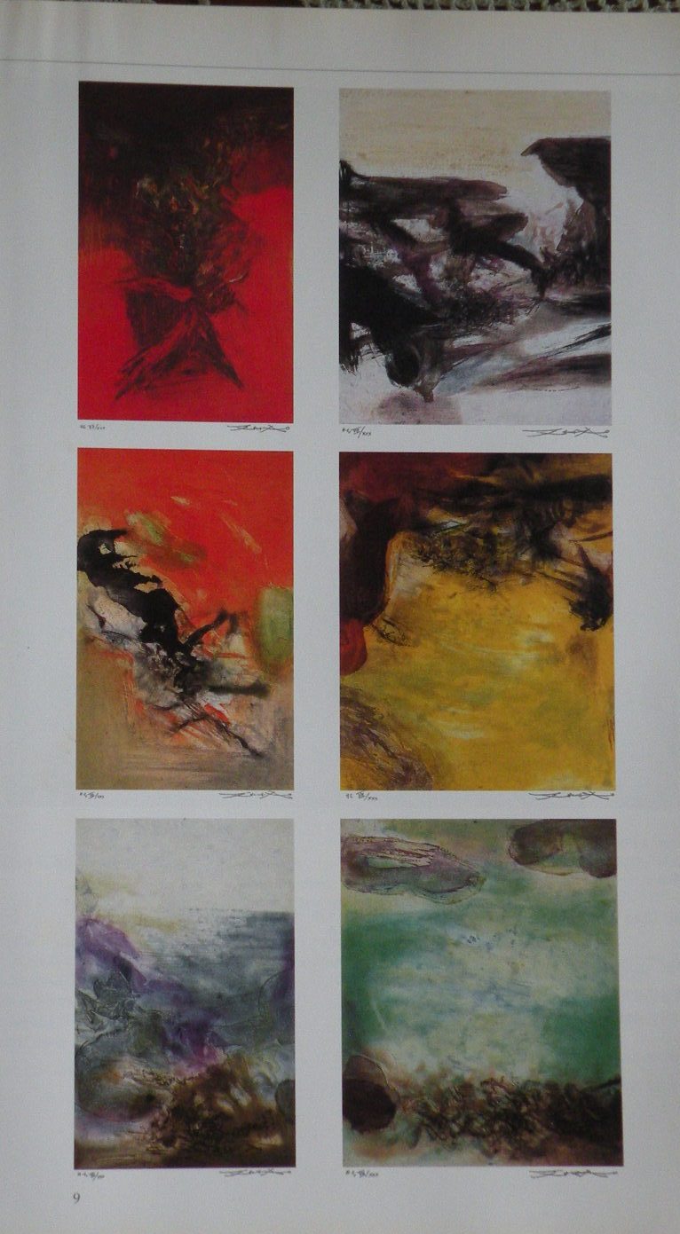 Living and Loving Art: Late modern art master Zao Wou-ki painted to ...