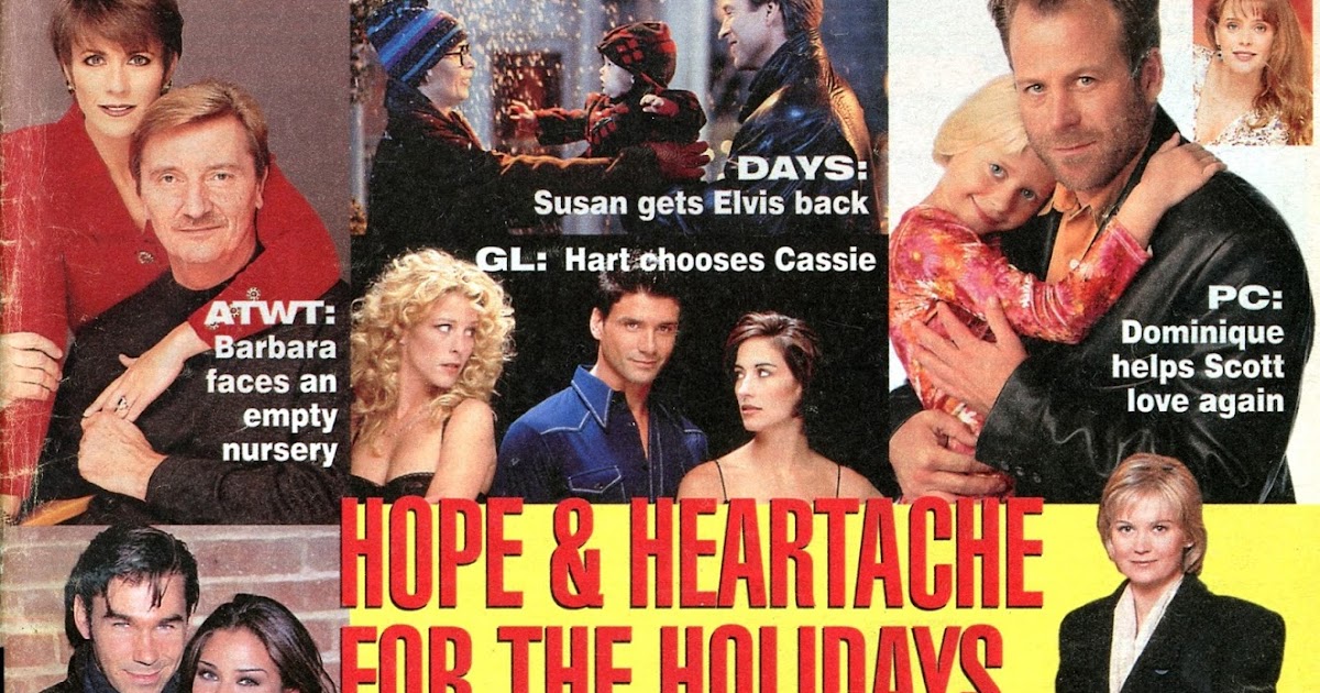 Soap Opera Weekly Cover: December 30, 1997