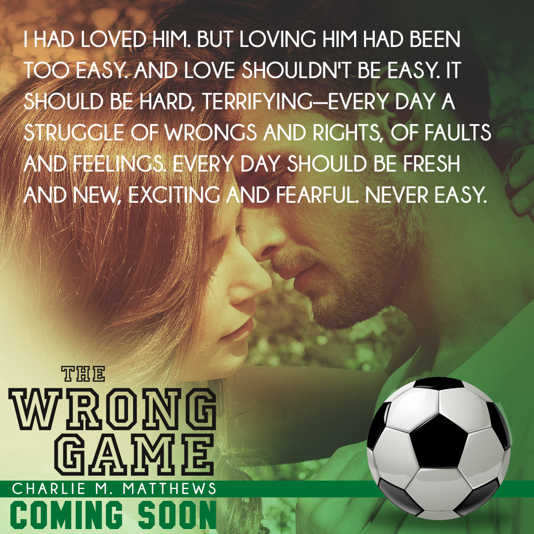 My Timeout Book Blog: Blog Tour ~ The Wrong Game by Charlie M. Matthews