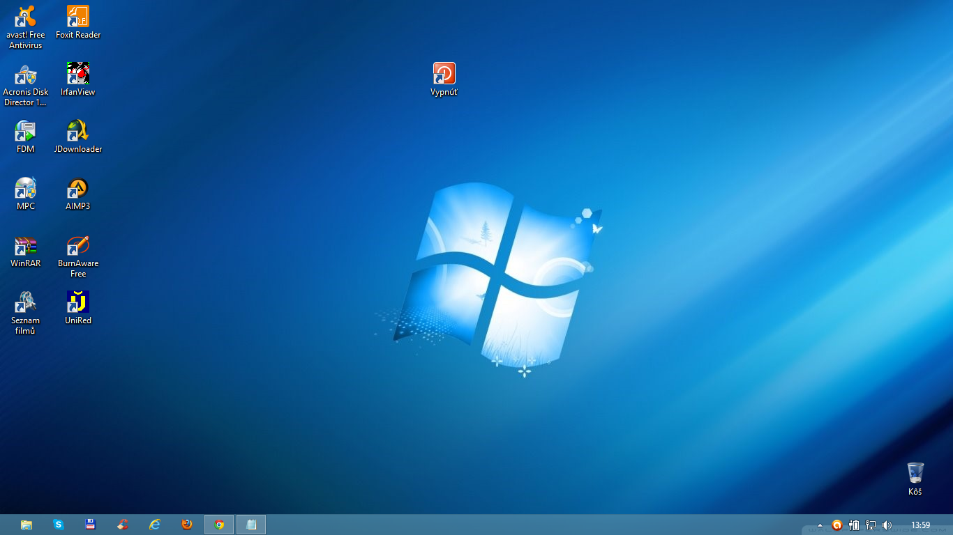 SpyVir PC HELP: Vypnutie PC jedným kliknutím vo Win 8