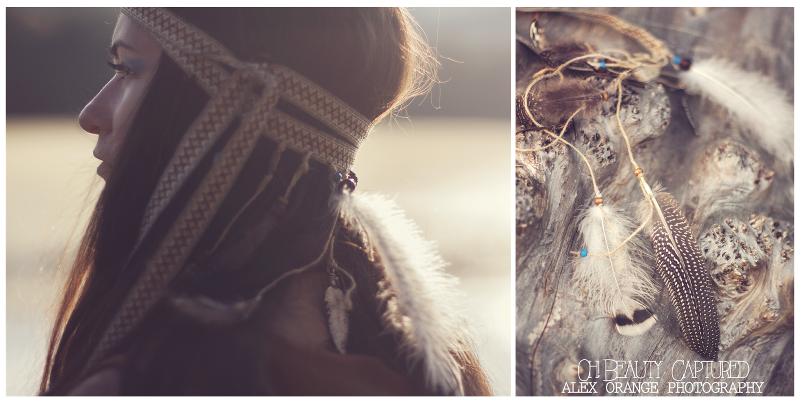 Оh! Beauty captured: Two sisters with Native American spirit