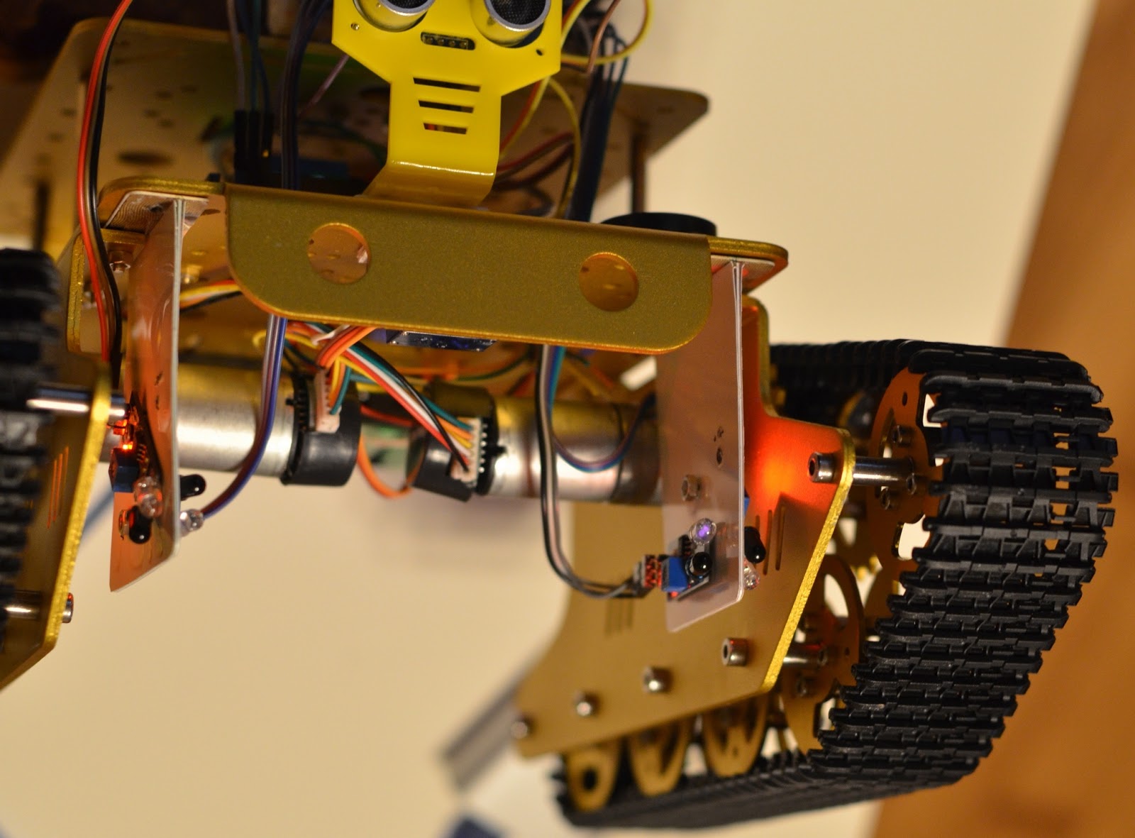 One Robot's Story: How to Build Own Robot: 11. Infrared Distance Sensors