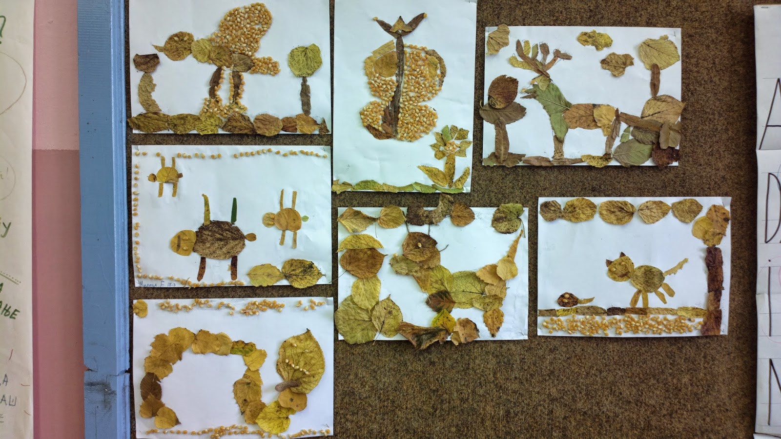 Slike od lišća i zrnevlja