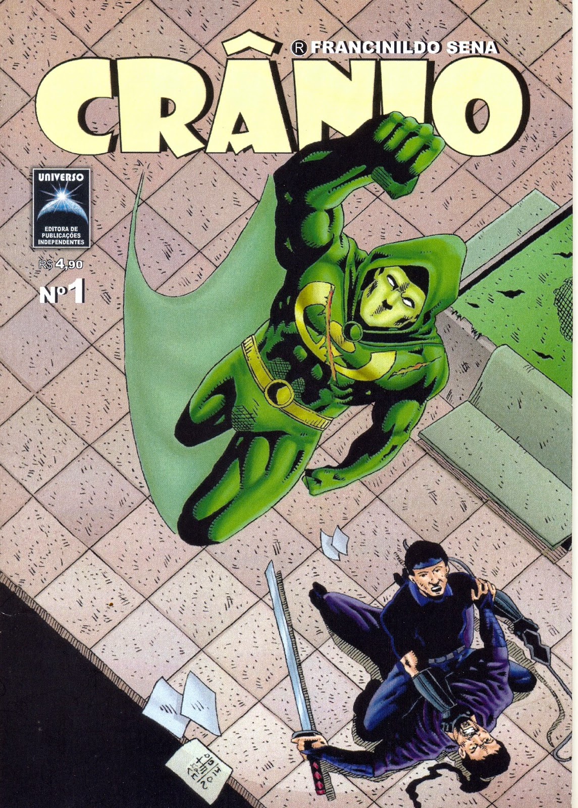 Jupiter2 Quadrinhos: CRÂNIO, O CONHECIDO SUPER-HERÓI BRAZUCA, TEM A ...