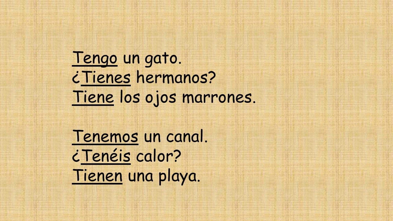 This is how we learn Spanish...: Tengo, tienes, tiene: Mission ...