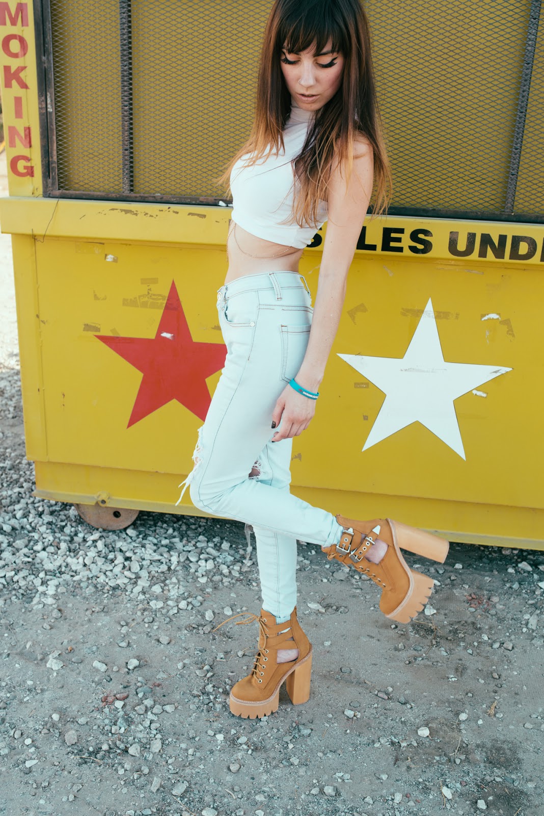 captain hanski: Jeffrey Campbell Abner x Hannah Ray