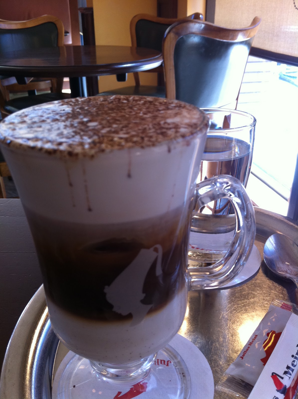 eclectic eclaire: Cafe Melange at Julius Meinl, Southport Avenue