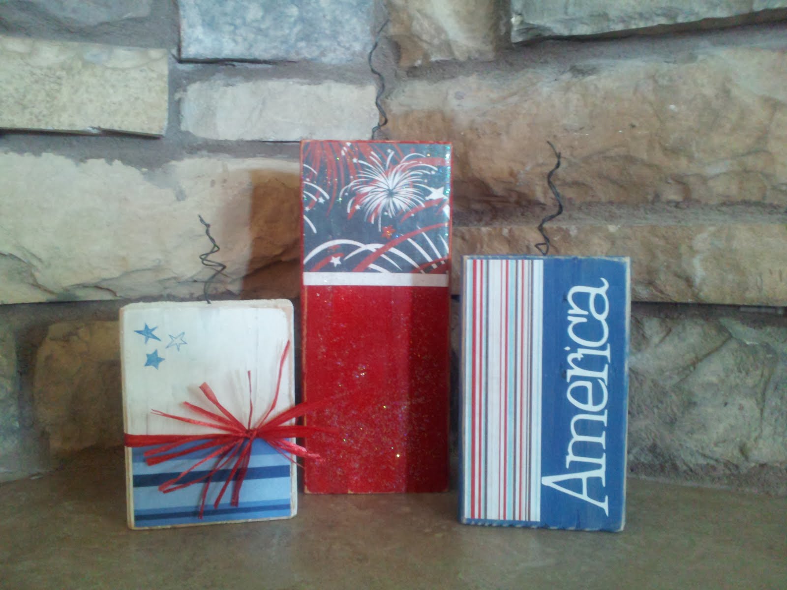 Anne's Vinyl and so much more!: July Decorations.