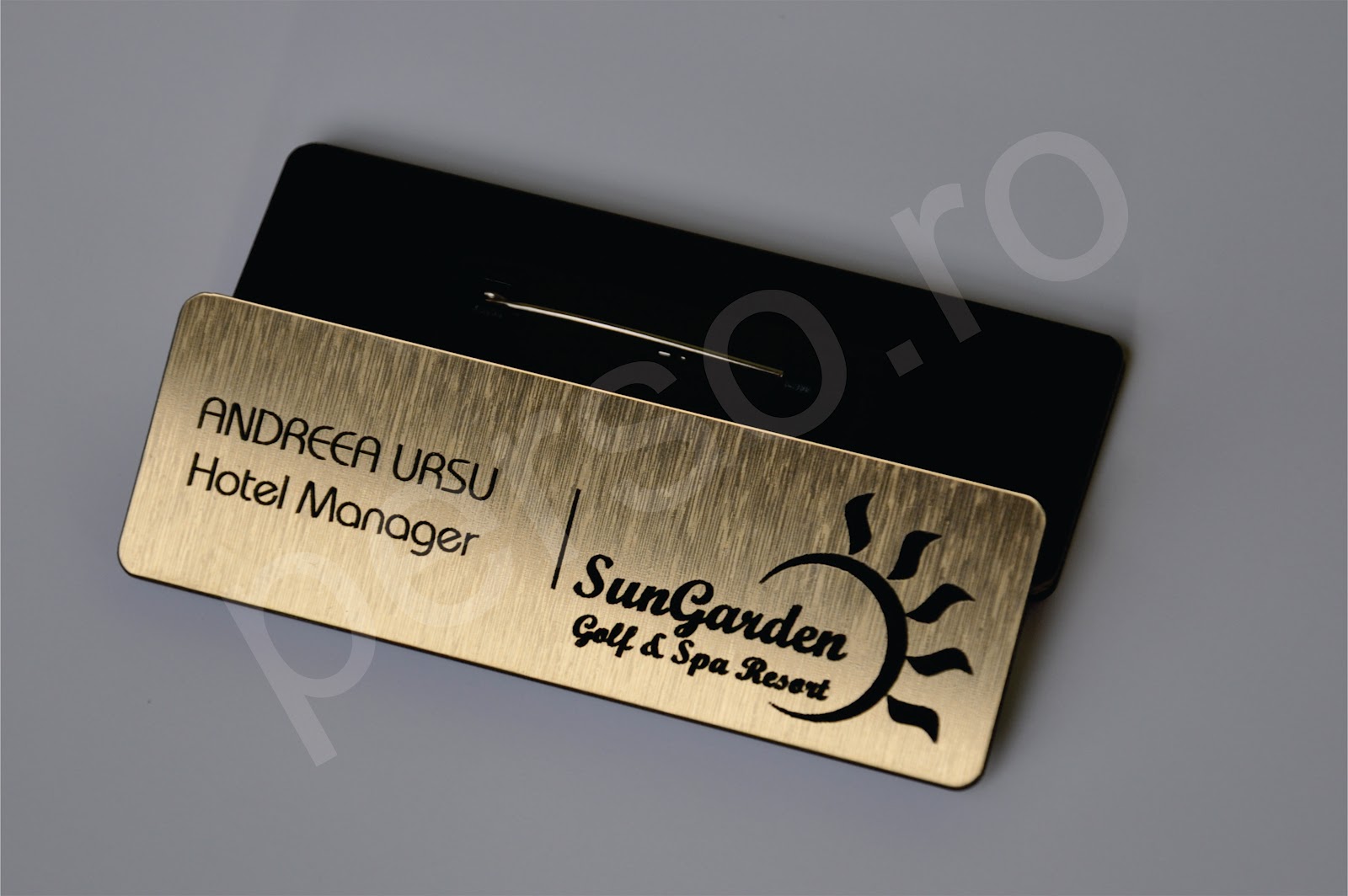 GRAVURA LASER: Ecusoane gravate