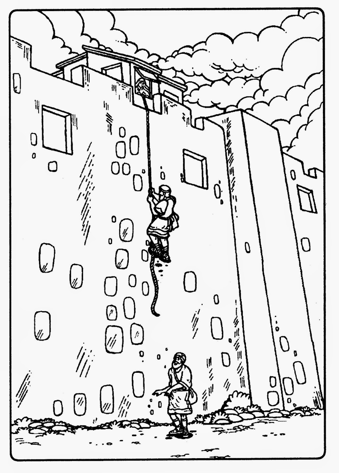 Escola Dominical Infantil: Narrativas Bíblicas 5: Raabe ajuda os ...