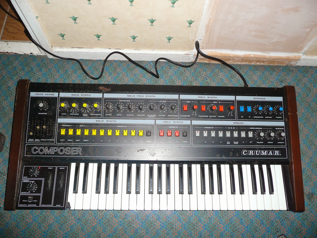 MATRIXSYNTH: RARE CRUMAR COMPOSER SN 00442