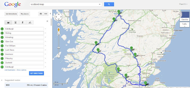 Roller coaster!: Scotland Road Trip!