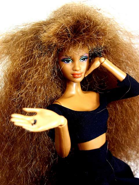 Pink Rose e Arte: BARBIE BLACK - Whitney Houston