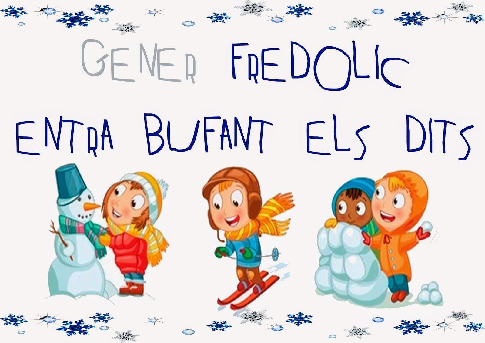 Biblioteca escolar Can Manent: dita del mes de gener