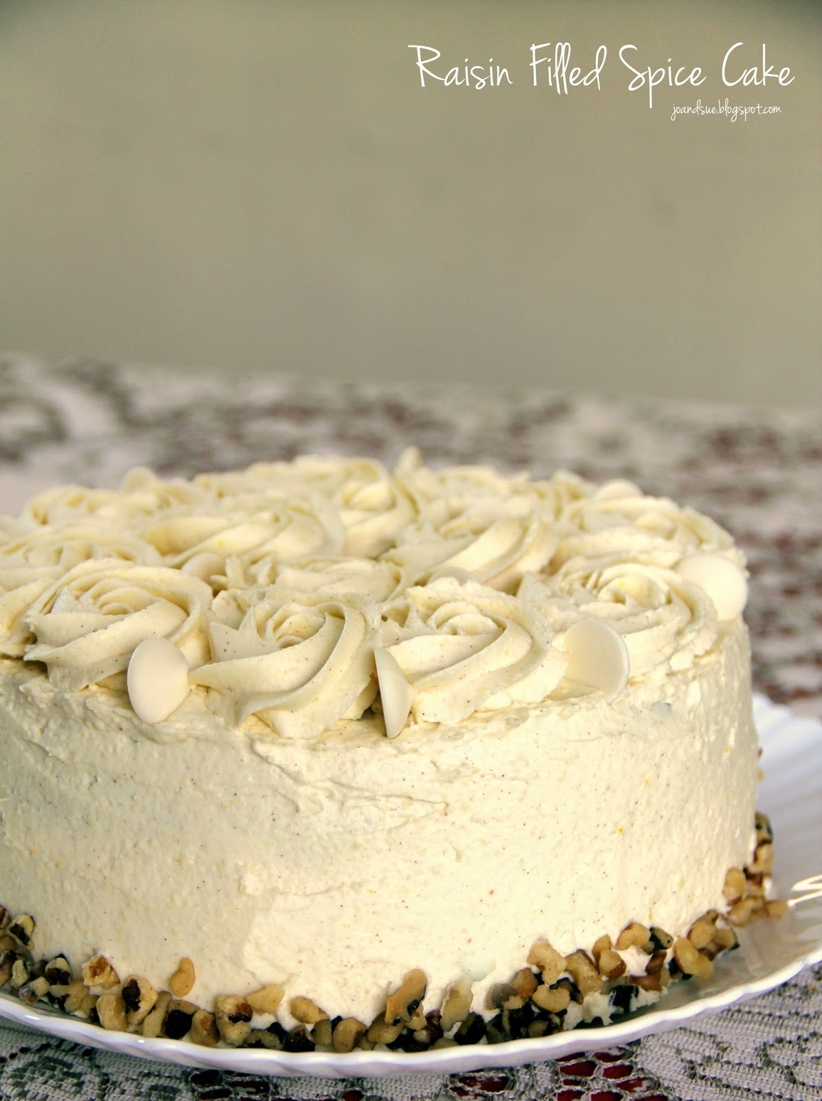 Jo and Sue: Raisin Filled Spice Cake