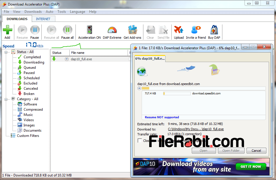 Make Dap Default Download Manager Chrome - prioritycontrol