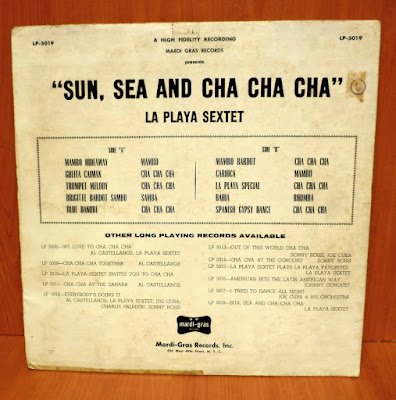 Time of latin soul: LA PLAYA SEXTET SUN, SEA, AND CHA CHA CHA
