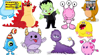 Rosana´s English Blog: TEN LITTLE MONSTERS SONG