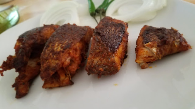PAN FRIED FISH - INDIAN STYLE