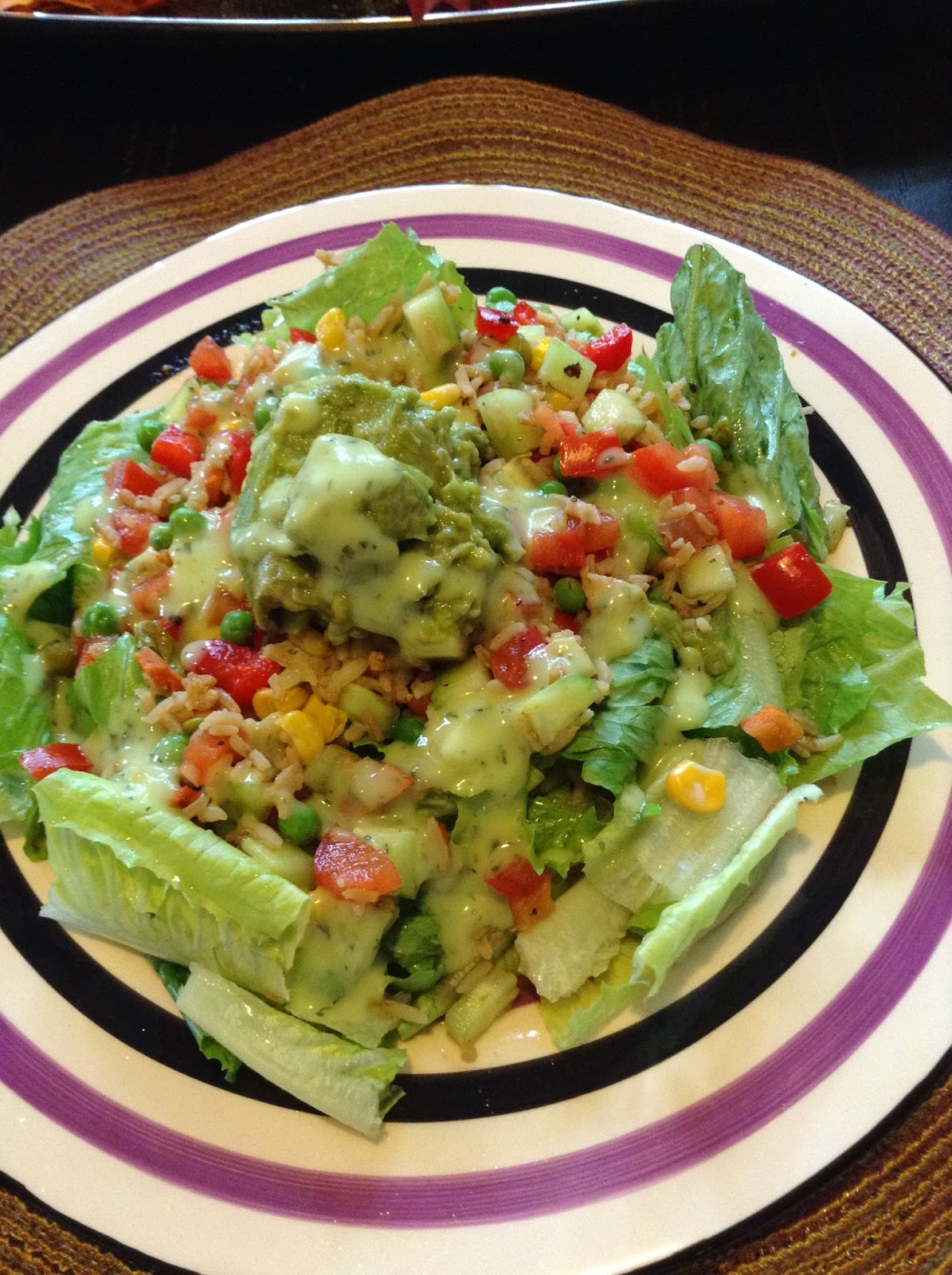 365 RECETAS PARA LA RECIEN CASADA: MENU 160: ENSALADA TEX MEX