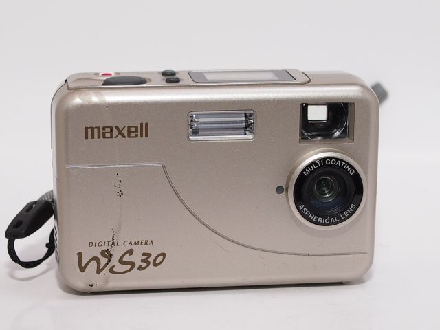 書き溜め space: maxell WS30 DIGITAL CAMERA