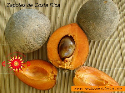Cocina Costarricense: zapote, fruta exótica