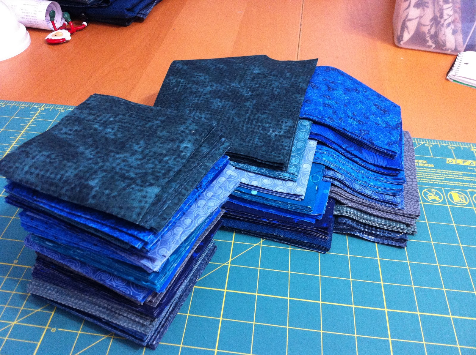 Blue, Blue, this Quilt is Blue!