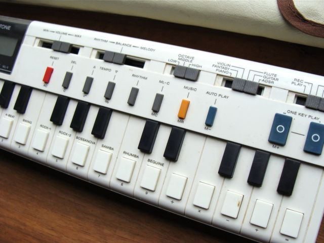 MATRIXSYNTH: Casio VL1 VL Tone Keyboard with Soft Case SN 1G106A