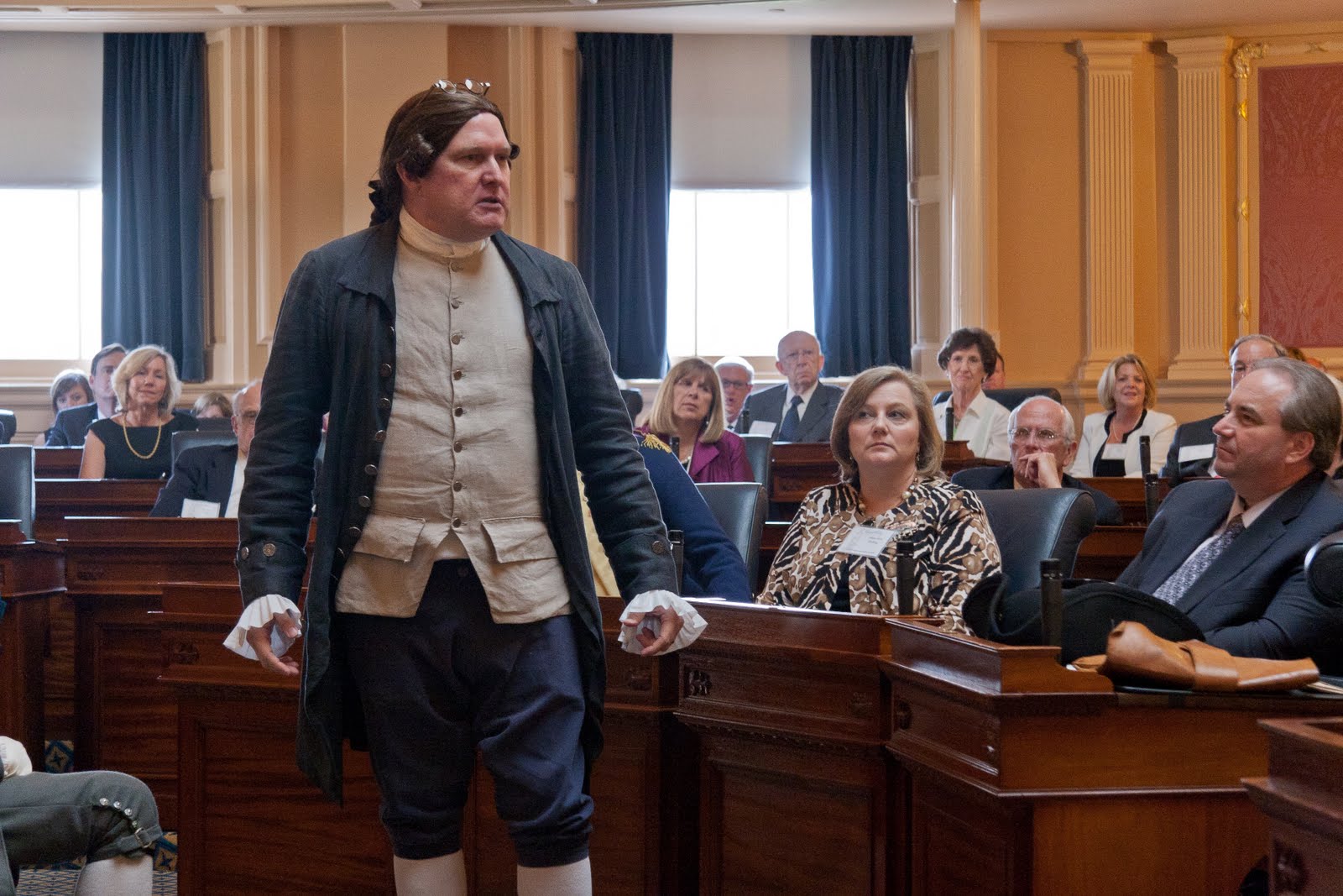 Taylor Dabney Photographer: Patrick Henry at State Capitol