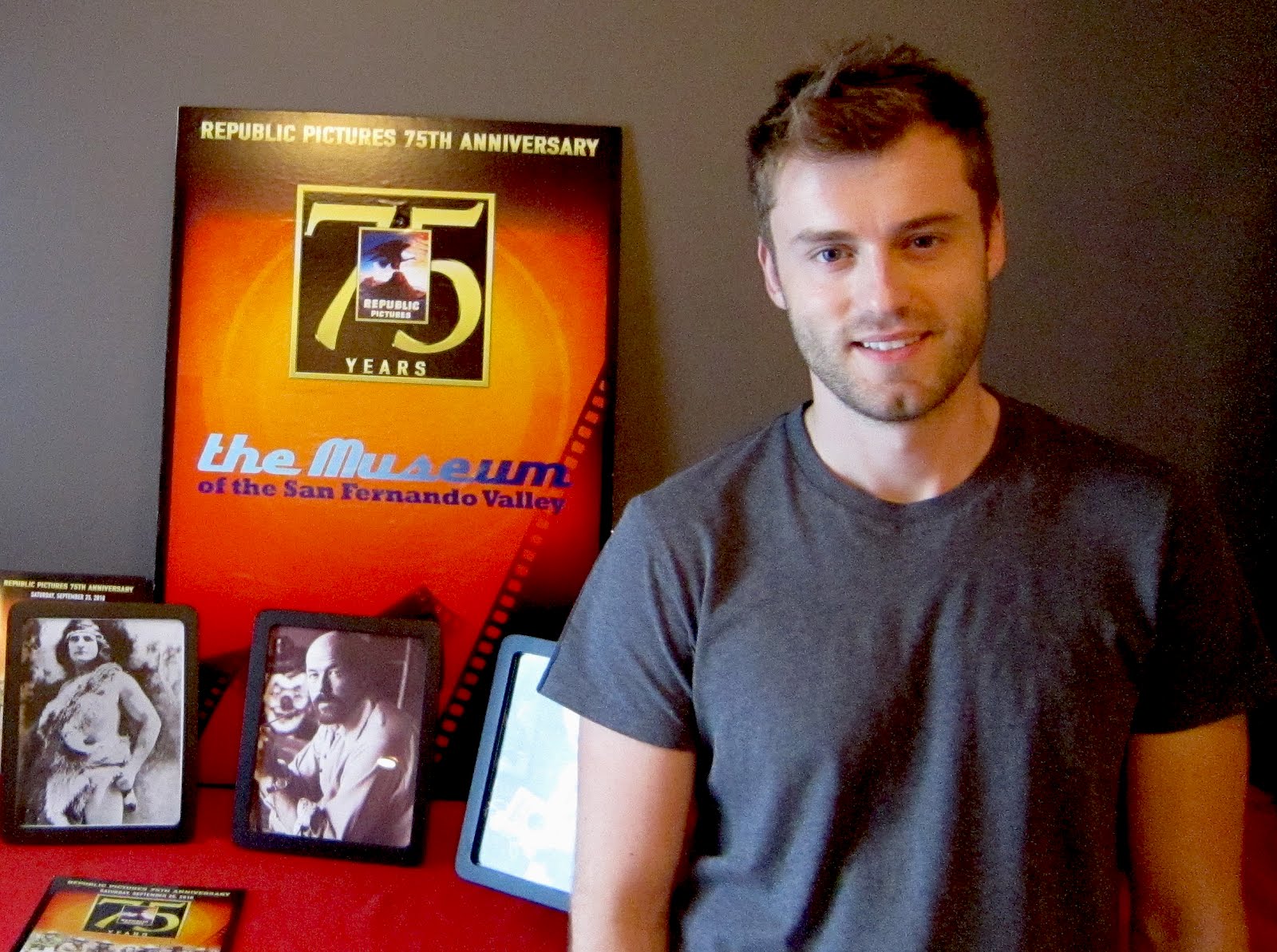 The Museum of the San Fernando Valley: ACTOR EDIN GALI VISITS MUSEUM ...