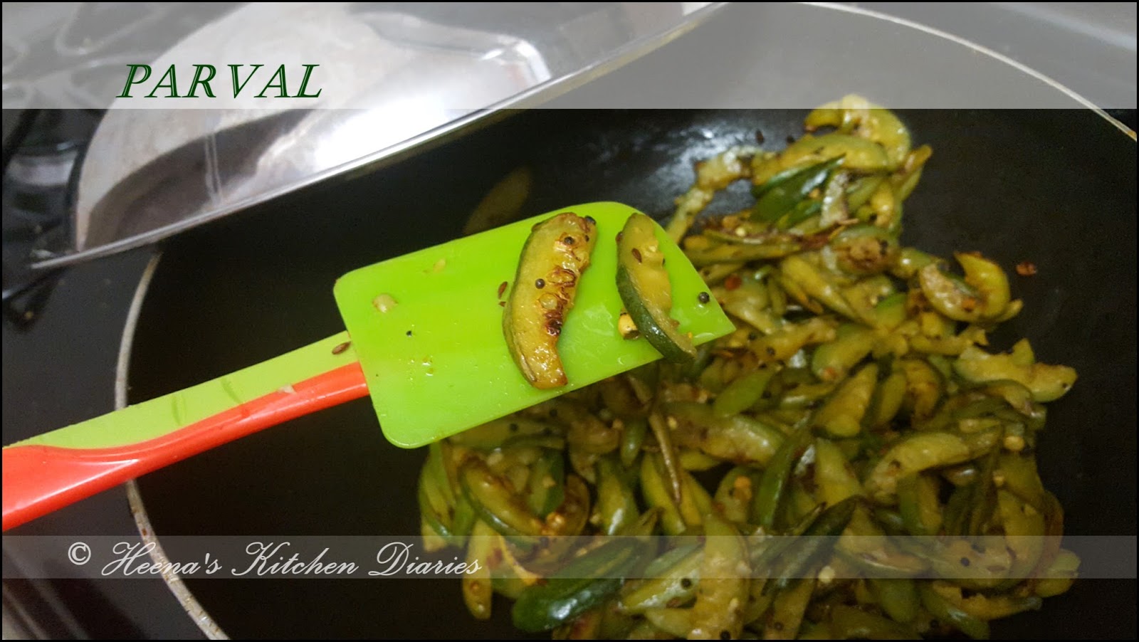 Heena's Kitchen Diaries: Pointed Gourd / Parval