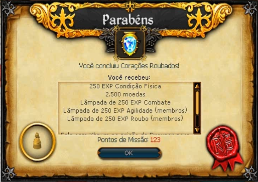 Rune Legendary: RuneScape - Corações Roubados - Quest Rune Legendary: RuneScape - Corações Roubados - Quest