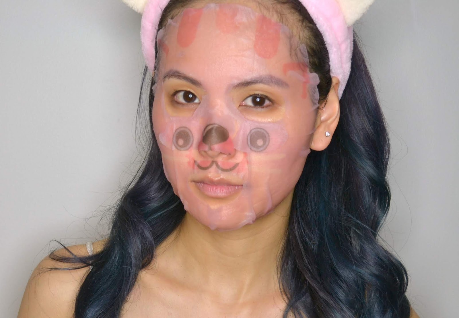 KBEAUTY | The Creme Shop Calm Down, Skin! Cat Face Mask ...