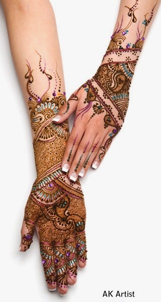 Ash Kumar Mehndi Designs Book for Eid 2014-2015 - Pakistani Suits ...