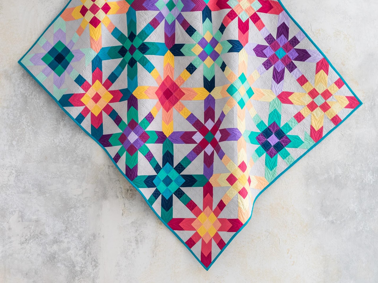 Slice of Pi Quilts: Iridescence quilt featured on the Midnight Quilt Show!