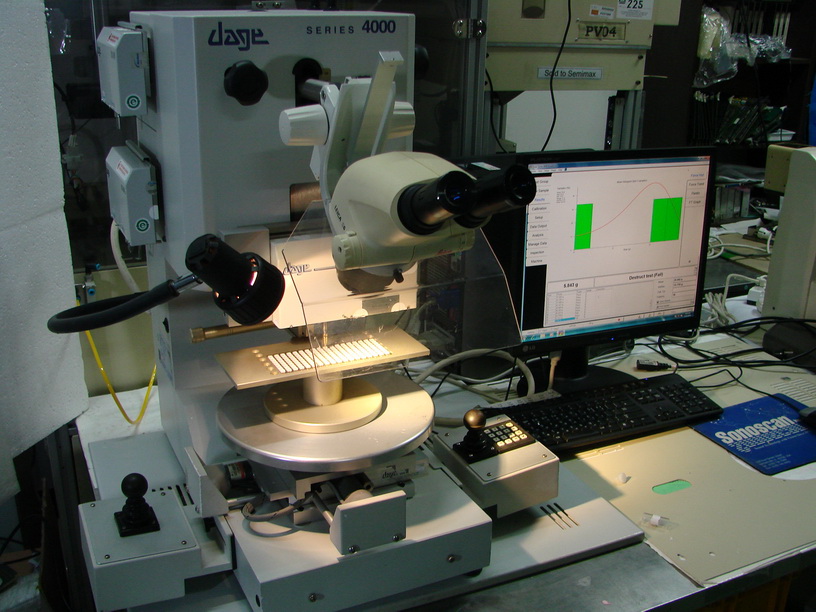 Semiconductor Equipment: Dage 4000 Mulit Purpose Bond Tester Wire Pull ...