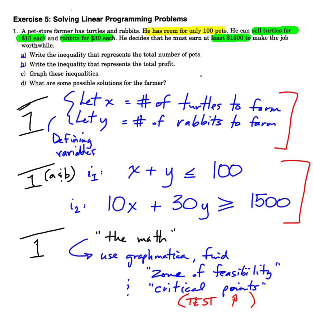 Grade 11 Applied Aardvark Math