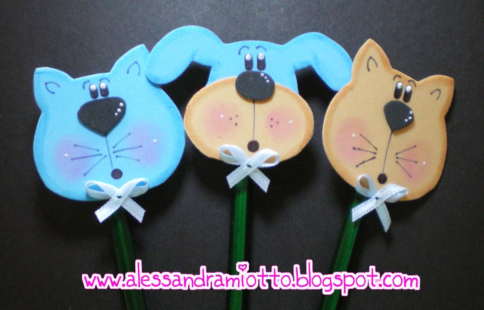 Moldes de E.V.A Facil: Ponteira de lápis em eva com molde