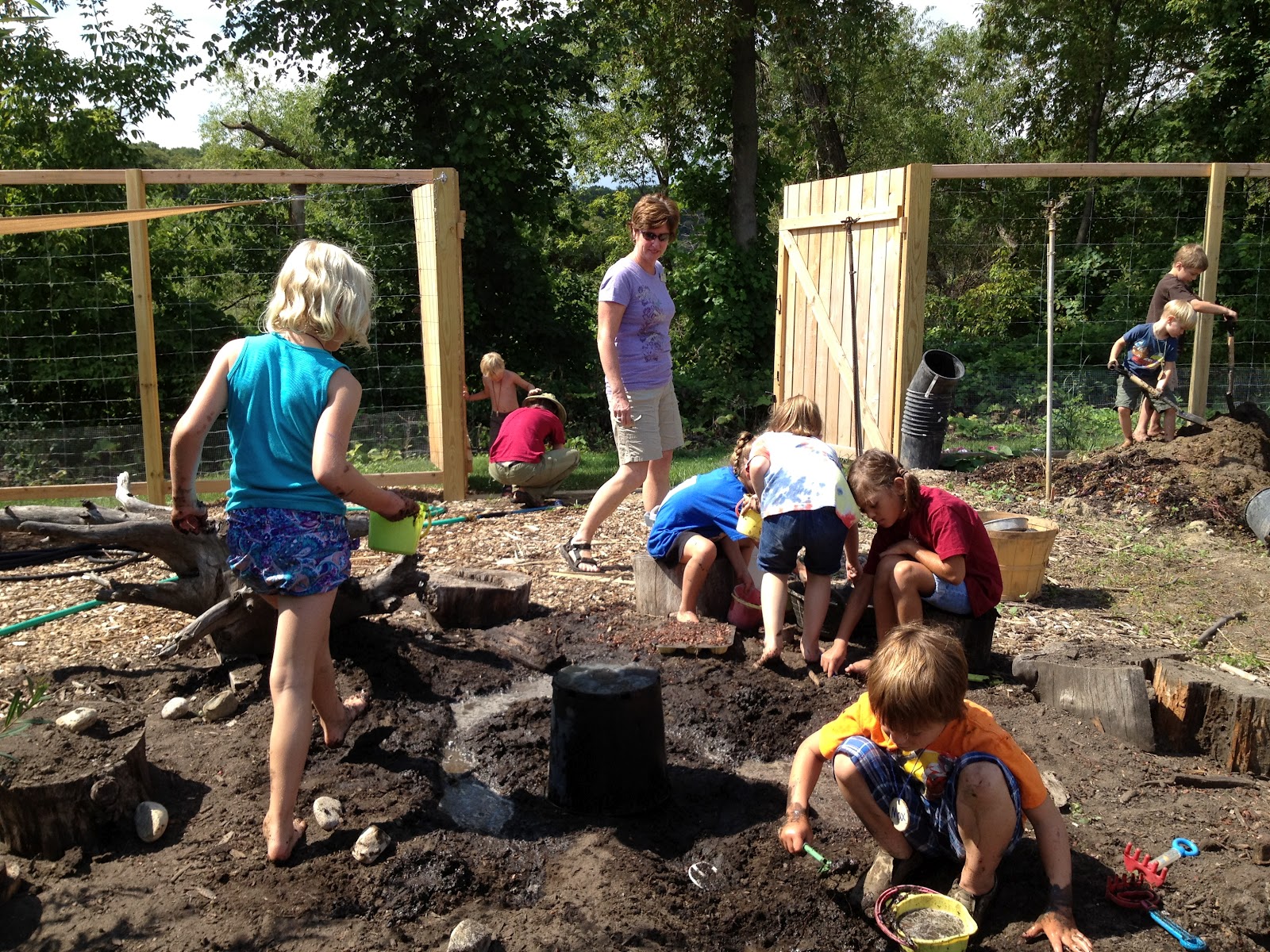 Museum Notes : Playing with ….. Mud