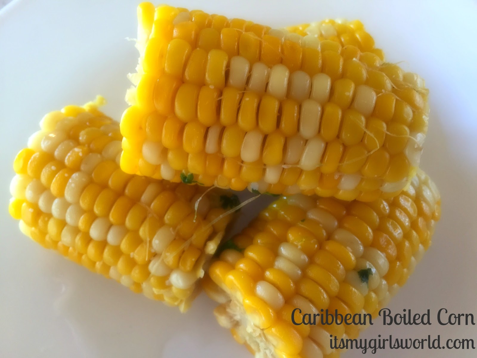 it's my girls' world: Caribbean Boiled Corn