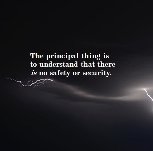 51 Thought-Provoking Quotes from Wisdom of insecurity by Alan W.Watts