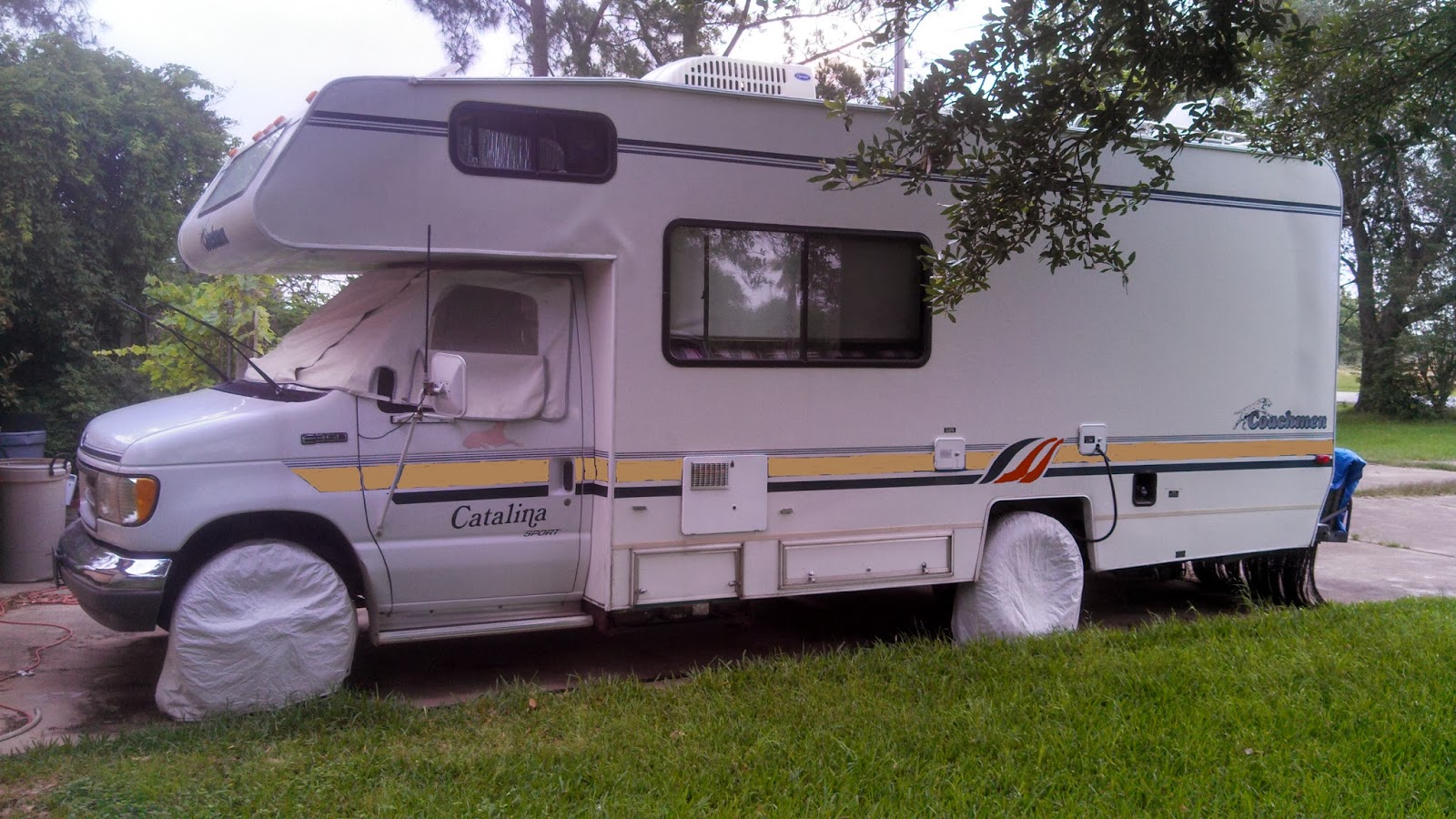TexCyn Life: Redid the color on the Motorhome