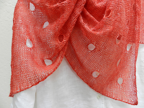 Sittin' & Knittin': Free Pattern Friday! - Holey Square Shawl by ...